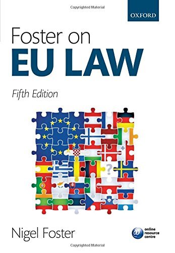 Foster on EU Law By Nigel Foster 9780198727590| eBay