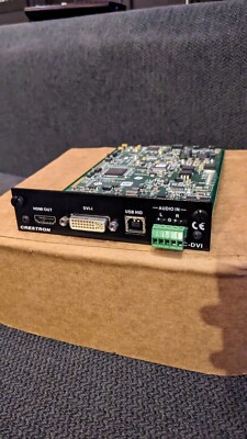 2x Crestron DMC-DVI DVI/VGA Input Card for DM® Switchers | eBay