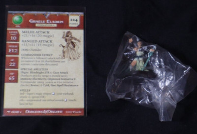 Dungeons & Dragons Miniatures - ANGELFIRE - GHAELE ELADRIN- With Card ...