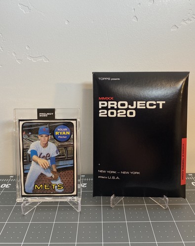 Nolan Ryan TOPPS PROJECT 2020 #87 1969 Mets - IN HAND | eBay