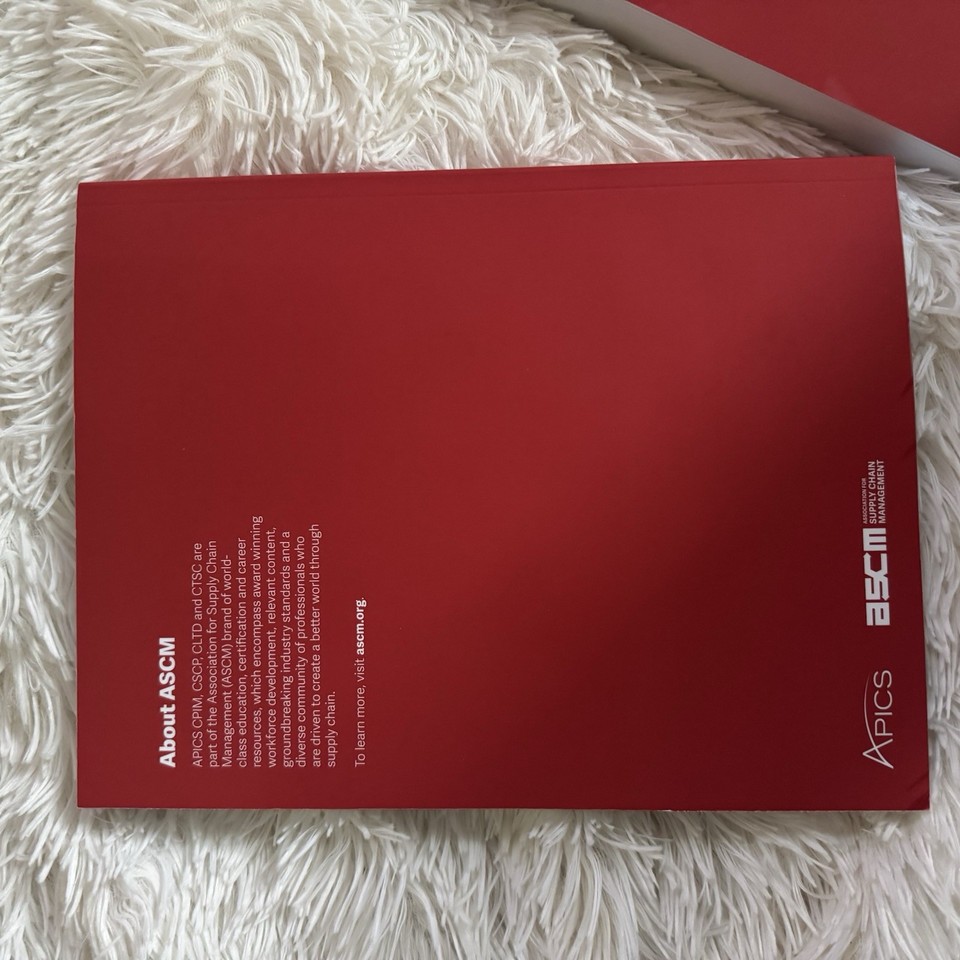 2025 APICS CSCP Learning System (Version 5.3) Modules 1-8 | eBay