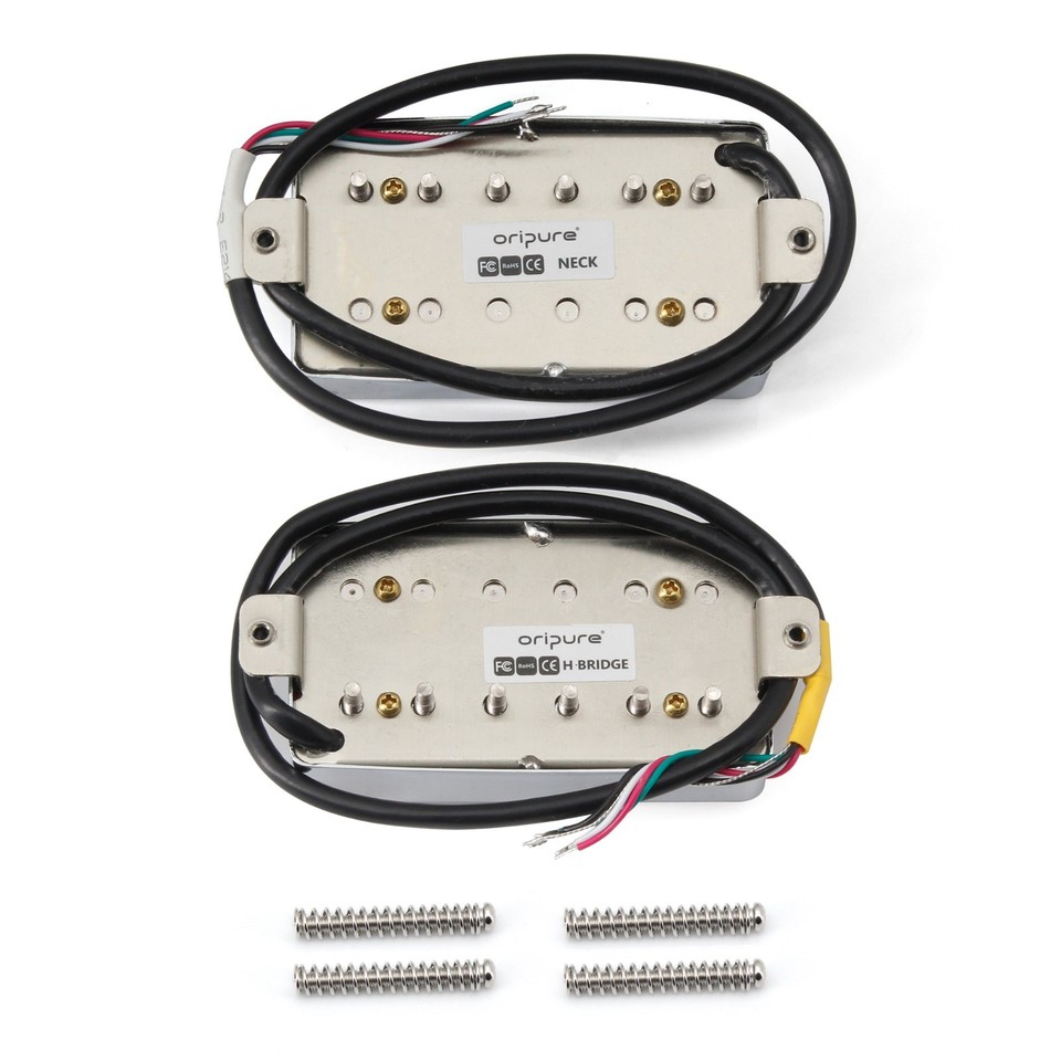 OriPure PHL5 Alnico 5 Humbucker Neck+Bridge Pickup Set for LP Electric ...