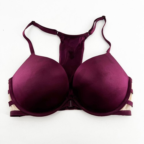 Victoria's Secret Women's Red Maroon Racerback Mesh Very Sexy Push Up ...