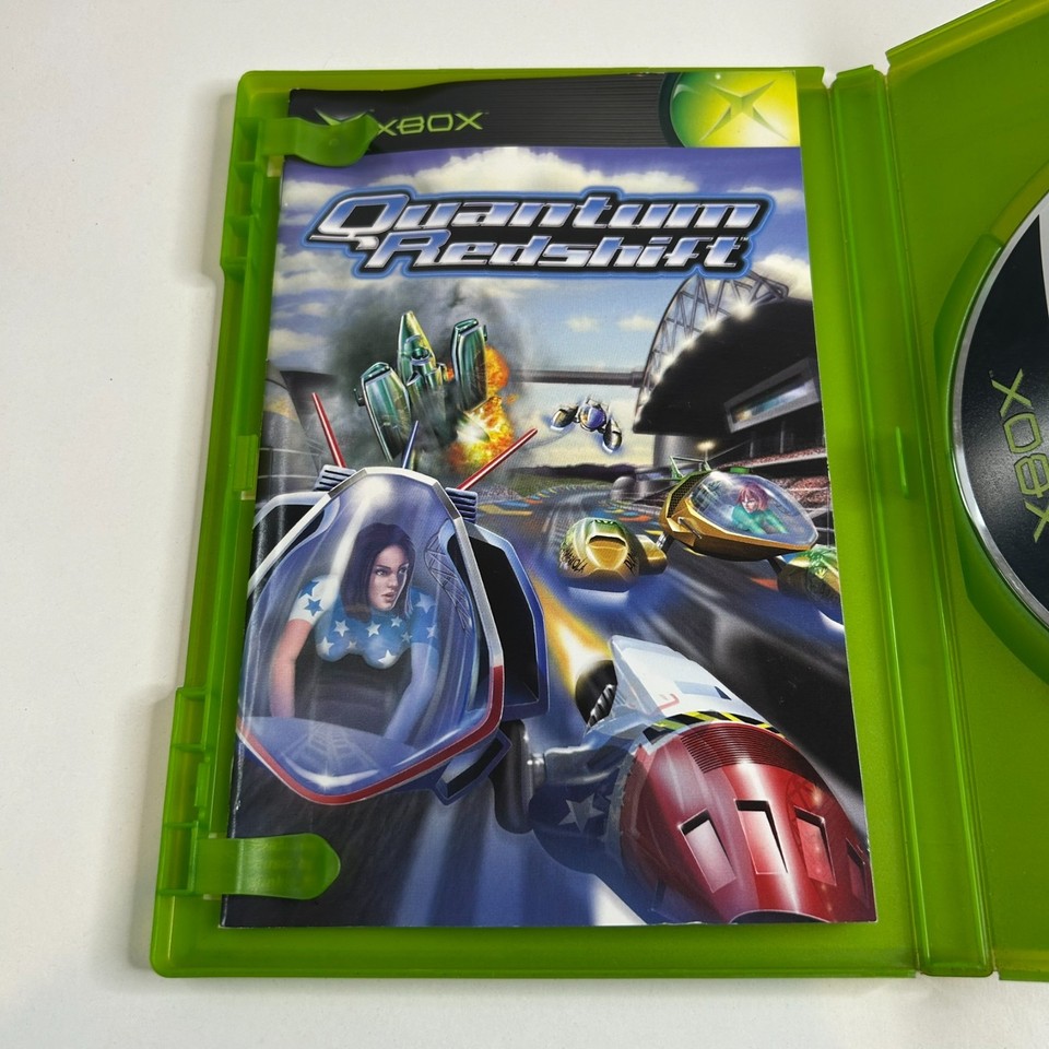 Quantum Redshift (Xbox, 2002 PAL) Complete With Manual CIB VGC | eBay
