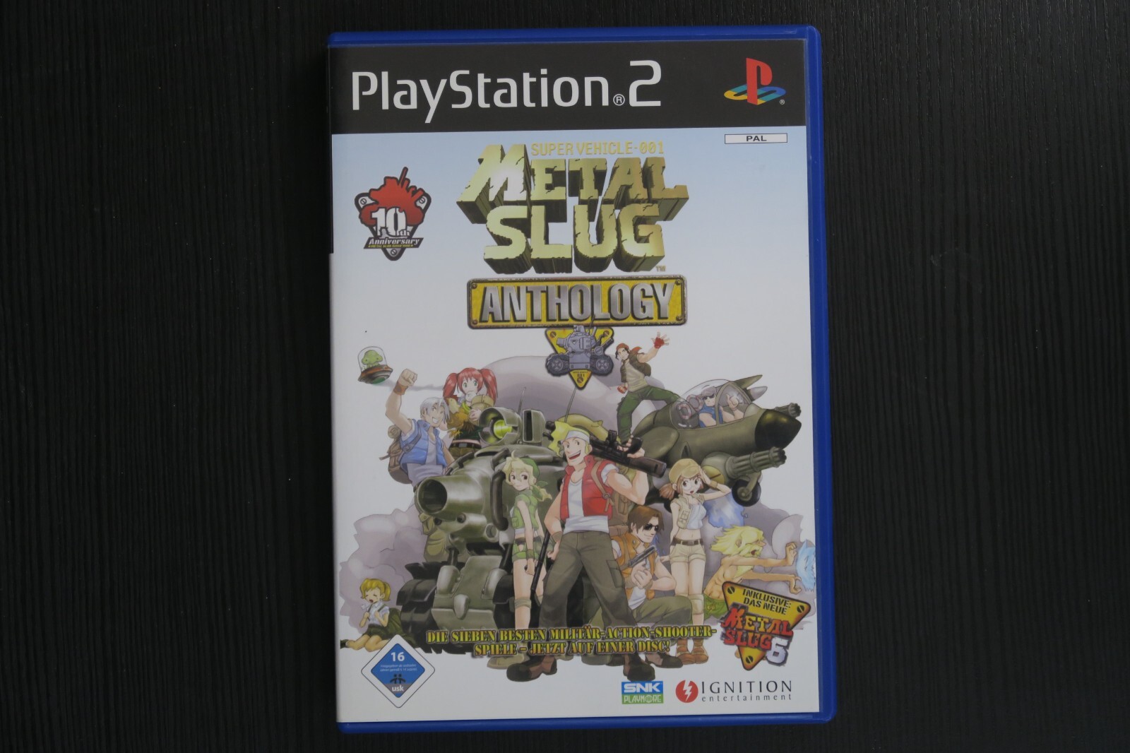 Metal Slug Anthology PlayStation 2 PAL - Prix - Photo - Présentation