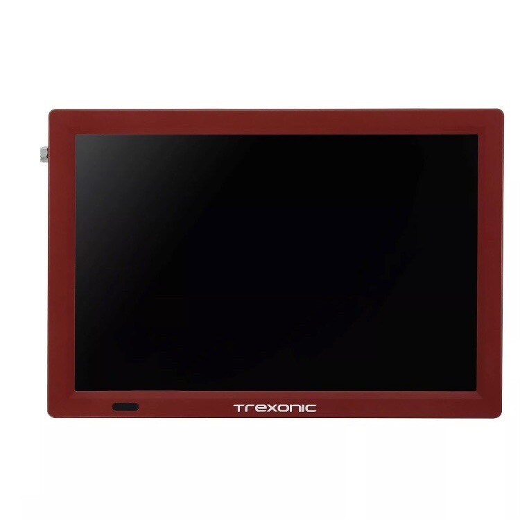 Trexonic RED 14" Portable Widescreen Rechargeable LED TV 14D Remote ...