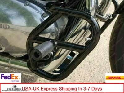 Fit Royal Enfield Engine Guard with Slider For Continental GT650 ...
