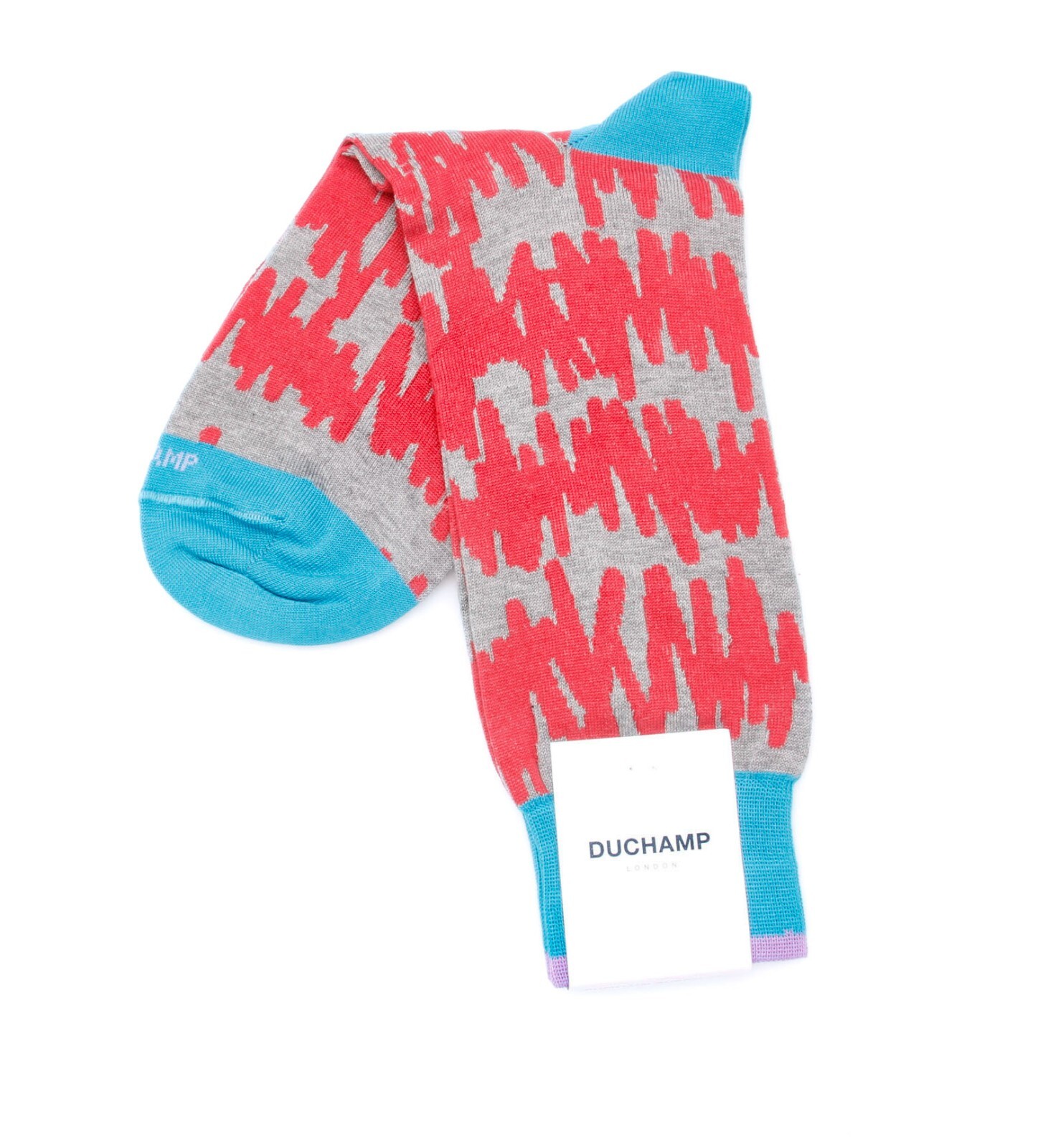 DUCHAMP LONDON SOCKS - LUXURY ITALIAN MADE 'VIGO STRIPE' VIBRANT SOCKS ...