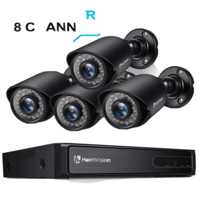 HeimVision Wireless Security Camera System 8CH 1080P NVR 4Pcs Outdoor ...