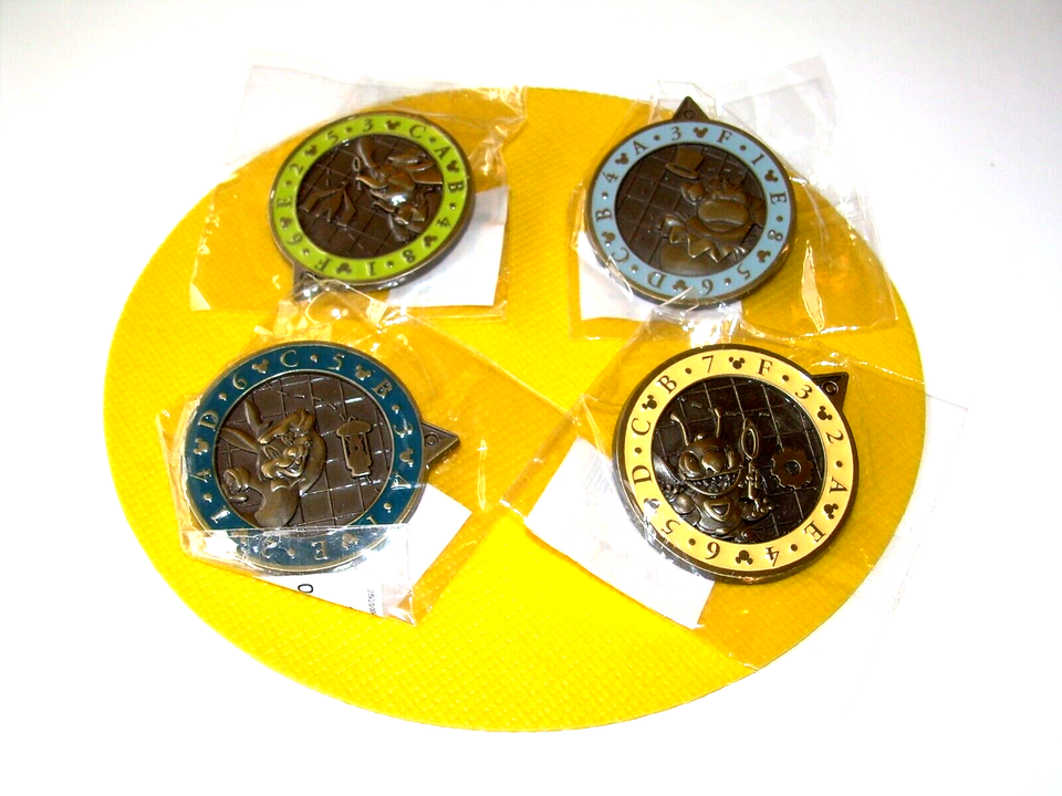 DISNEY WDW PINQUEST SCAVENGER HUNT 2016 LOT OF 4 PINS | eBay