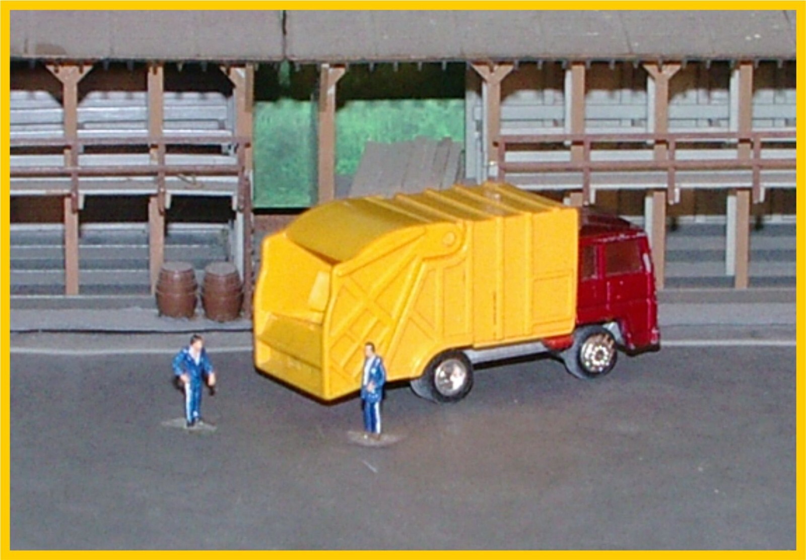 (1979) _ Matchbox _ HO Scale _ Garbage Truck w/ Custom Wheels | eBay
