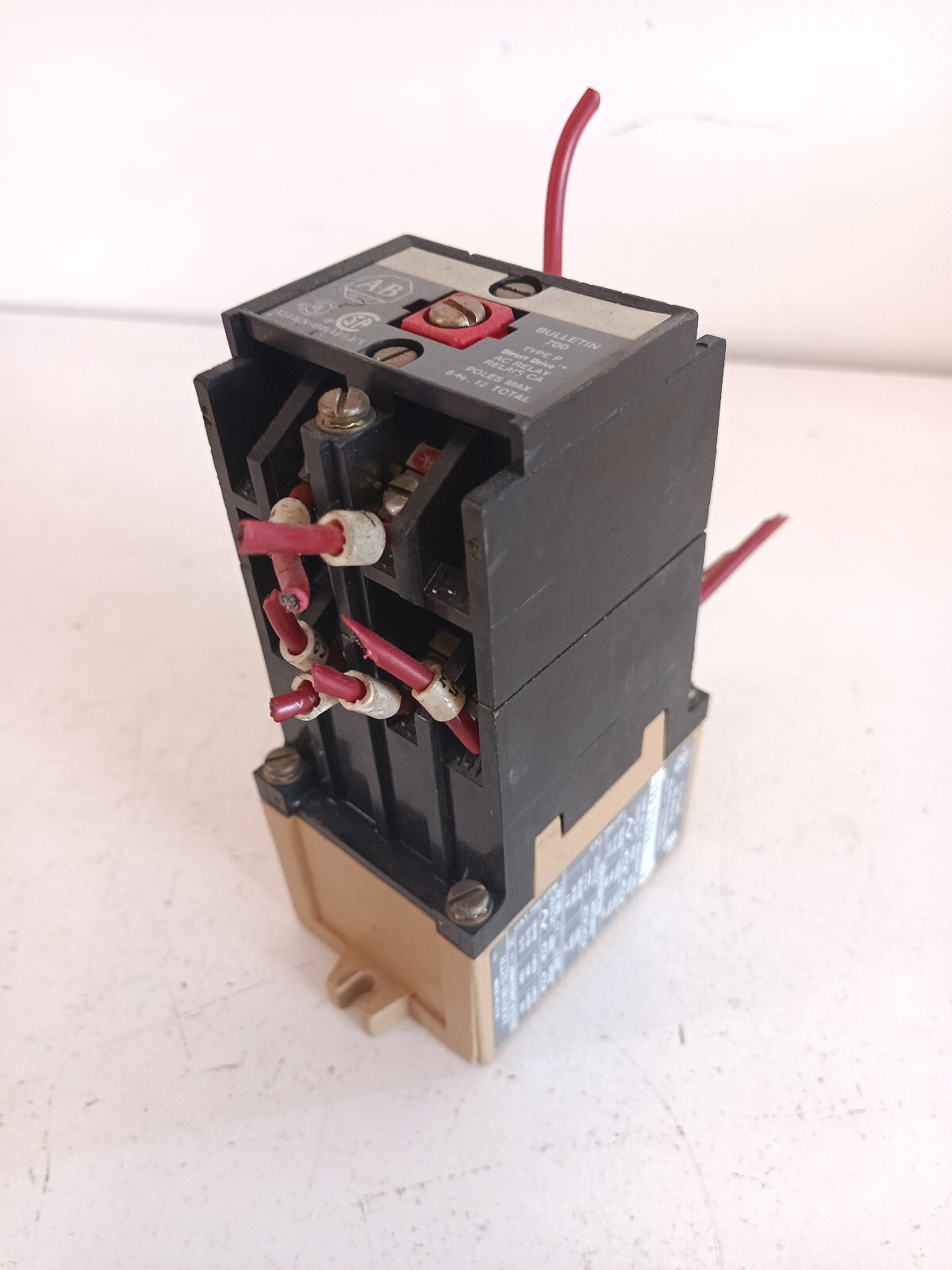 Allen-Bradley AC Relay 700-P600A1 Ser B 700-CP1 700-CPM direct drive | eBay