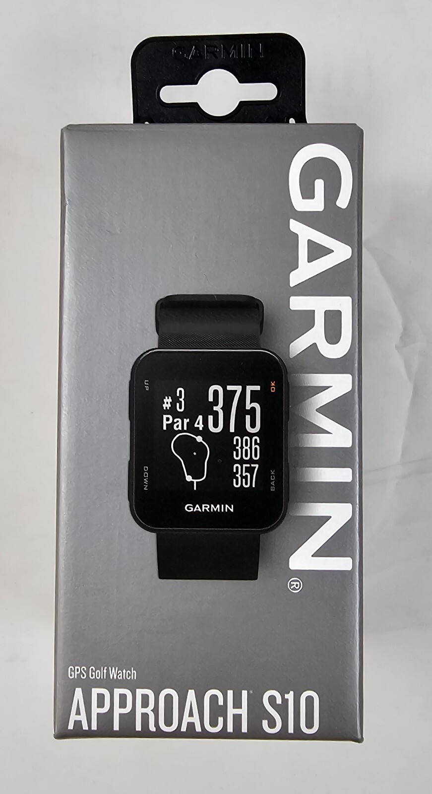 Garmin Approach S10 GPS Golf Watch - Black - 0100202800 - WATCH ONLY ...
