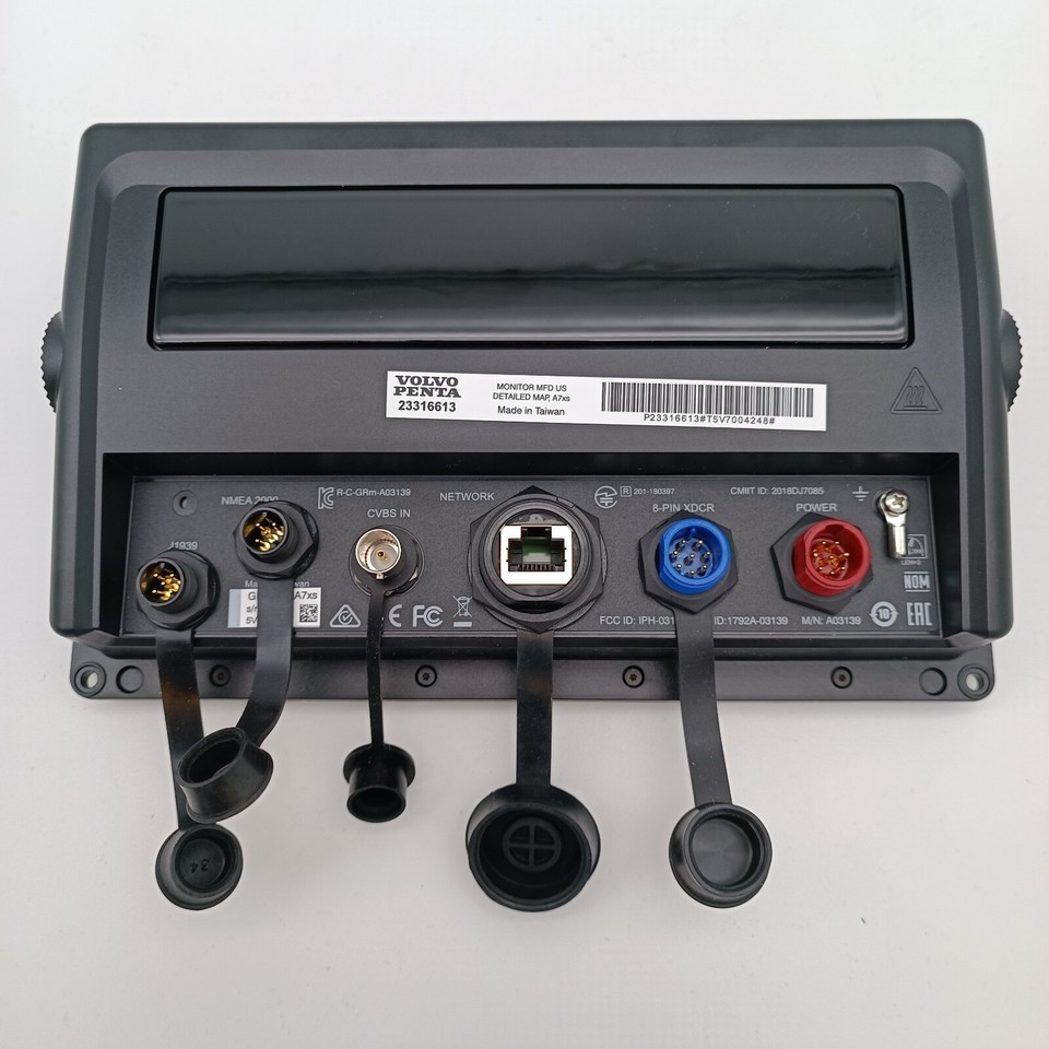 VOLVO Penta Glass Cockpit 23316609 7" Monitor MFD Garmin A7xs Display w ...