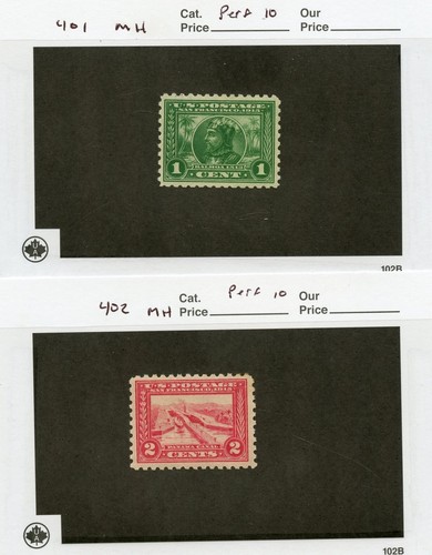 US STAMP # 401 & 402 MH NICER WELL CENTERED FOR SERIES!!! | eBay