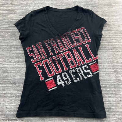 San Francisco 49ers Shirt Size M Womens NFL SF Forty Niners Frisco ...