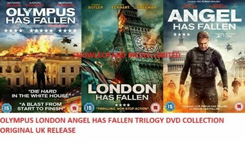 OLYMPUS / LONDON / ANGEL HAS FALLEN TRILOGY (DVD x 3) | eBay