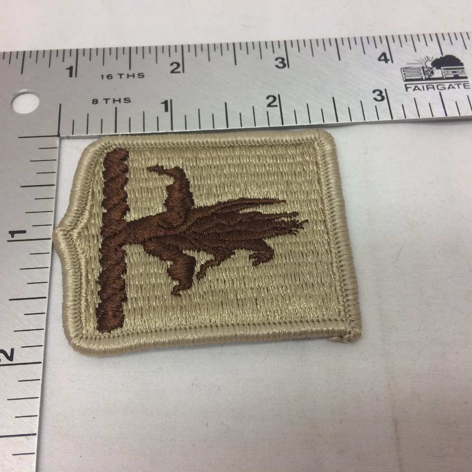 Vintage Military Patch Nebraska Army National Constabulary Force Tan ...