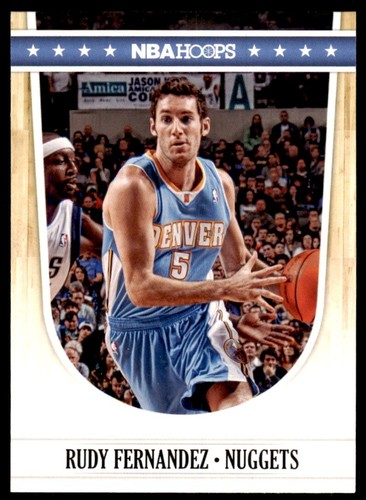 2011-12 NBA Hoops} Rudy Fernandez Denver Nuggets #40 | eBay