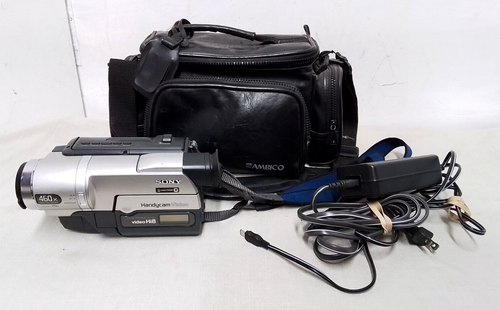 Sony Handycam CCD-TRV108 Hi-8 Camcorder 8mm Video Camera Tested Works ...