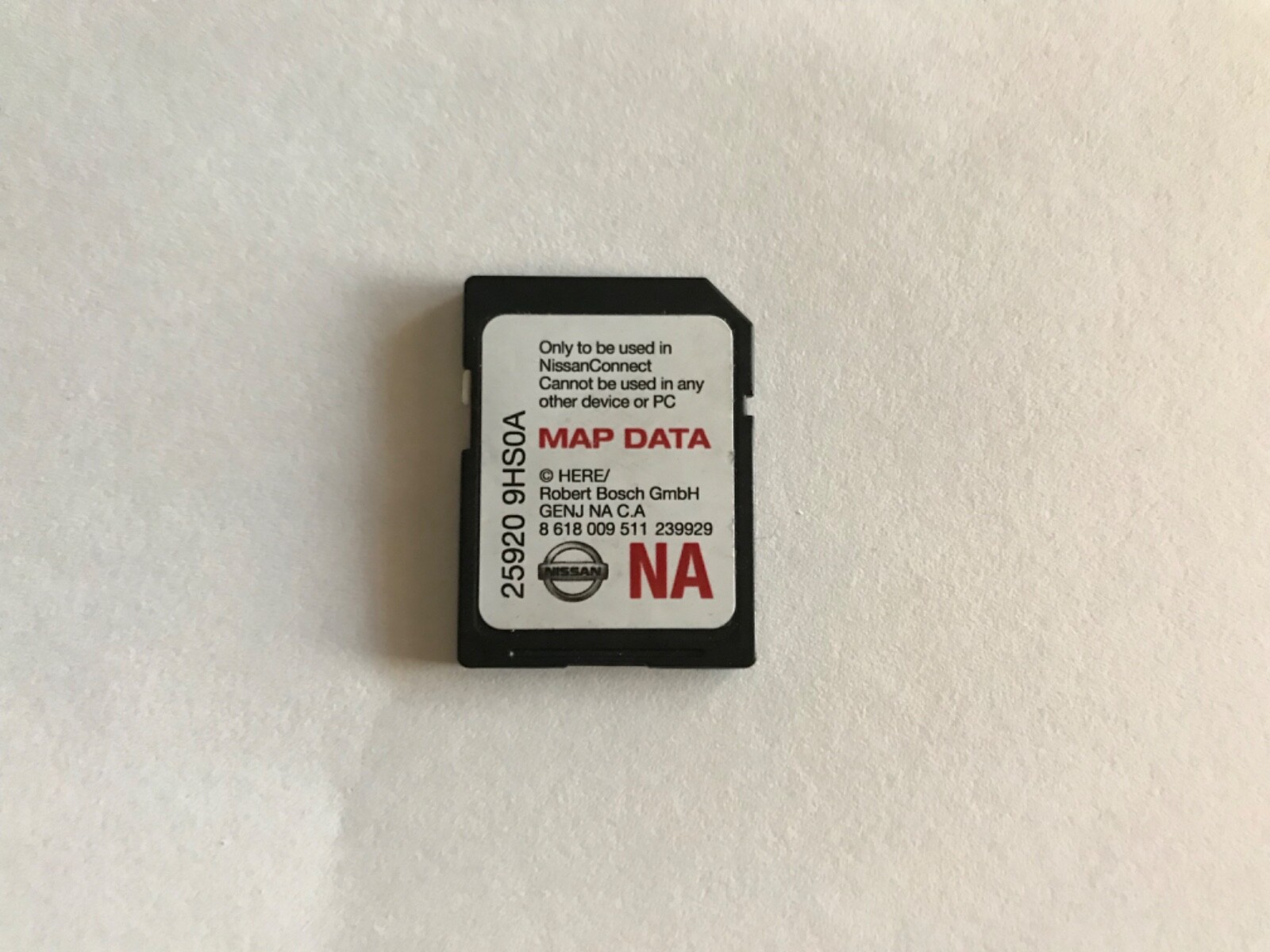 2014-2016 SD Navigation Card Map Memory 25920-9HS0A 259209hs0a 9HS0A ...