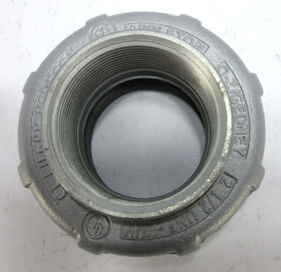 Appleton - 2-1/2” UNF-UNY - Male-Female Union - Steel - O-Z/Gedney | eBay