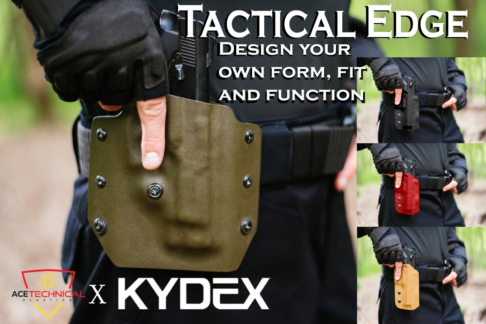 BLACK KYDEX T PLASTIC SHEET 0.09" CALCUTTA P1 # 52000 (Multiple Sizes ...