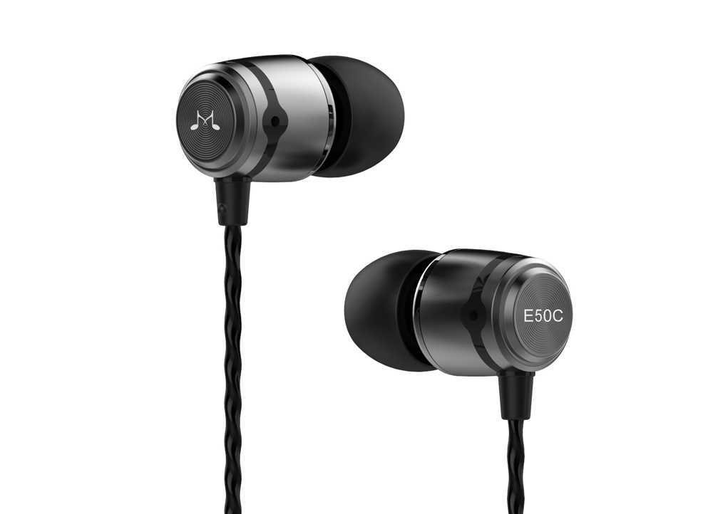 SoundMagic E50C in earphone with mic in Gun Metal. New stock ...
