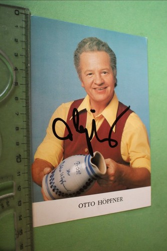 great old card - Otto Höpfner original signed | eBay