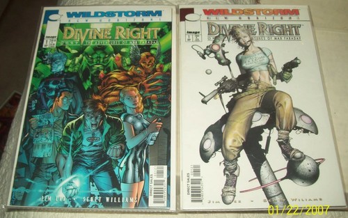 Divine Right #1 (Sep 1997, Image) REGULAR & VARIANT COVERS & #2, 5-7, 9 ...