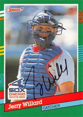 Jerry Willard autographed baseball card Chicago White Sox, 67 1991 ...