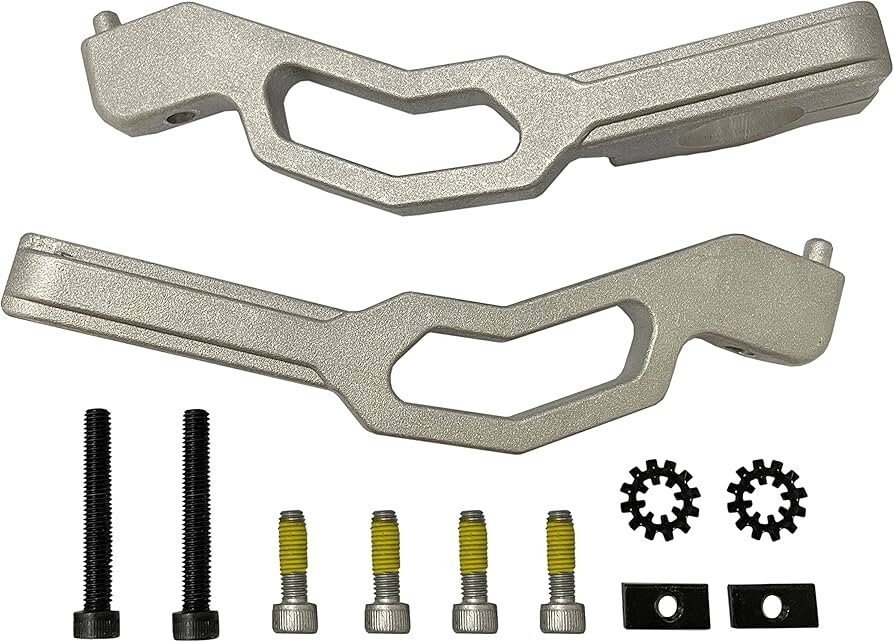 Snowmobile Straight Bar Handguard Mounts 2880939 2016-2019 Rush ...