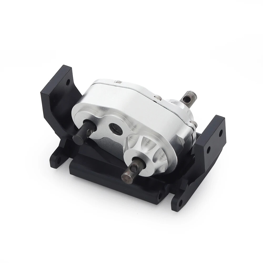 D90 Single Speed Transmission Gearbox Transfer Case for 1/10 RC Crawler ...