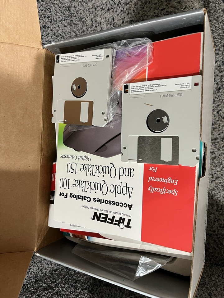 RARE BRAND NEW SEALED 1994 Apple Macintosh Quick Take 150 Digital ...
