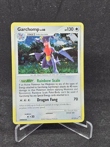 Pokemon Card Garchomp 9/123 Mysterious Treasures Holo Rare | eBay