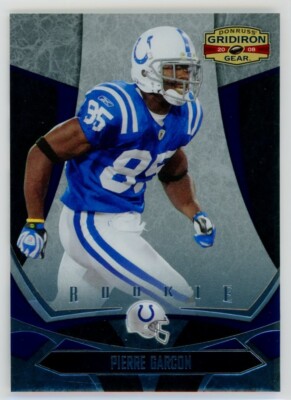 2008 Donruss Gridiron Gear #181 Rookie Pierre Garcon /999 Rookie Card ...
