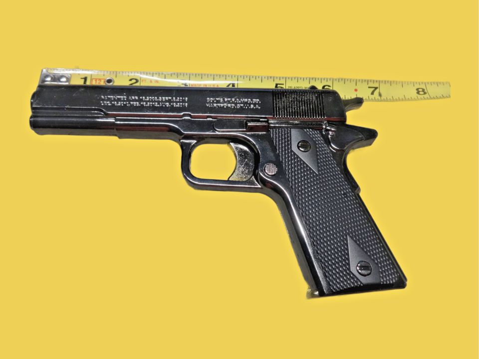 COLT 1911 Gun Shaped Jet Torch Gun Lighter Child Resistant USA Stocked ...