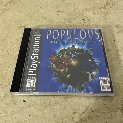 Populous: The Beginning (Sony PlayStation 1, 1999) 14633078435| eBay