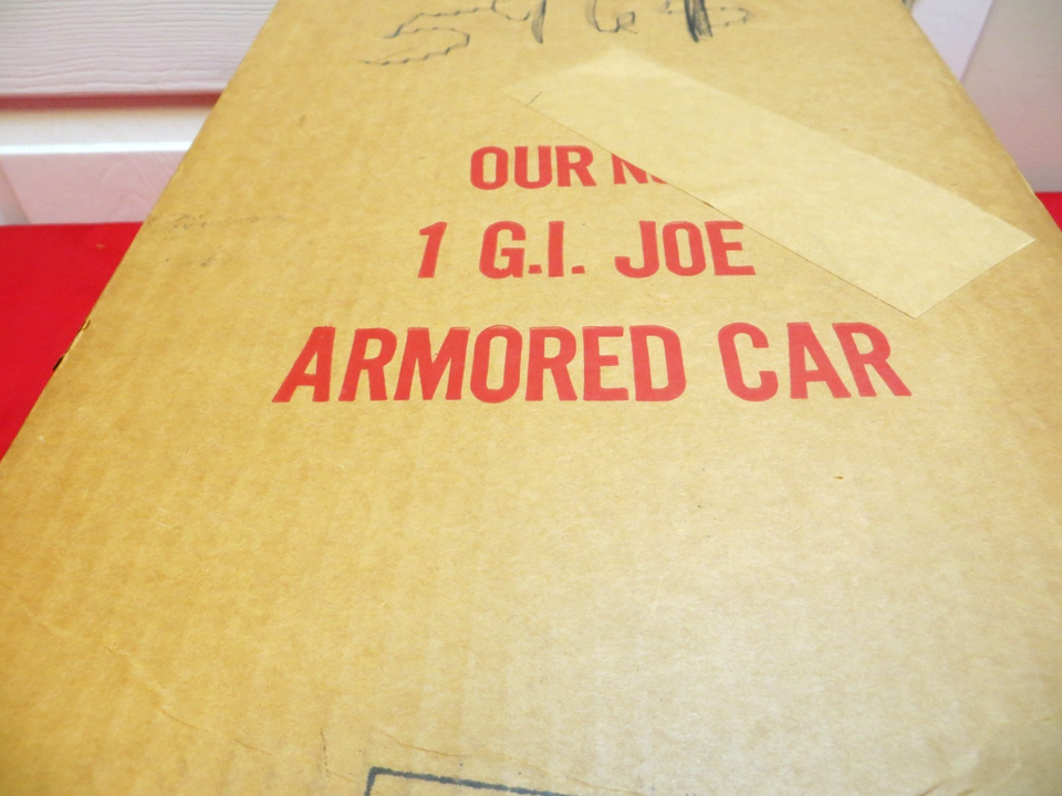 VINTAGE GI JOE 1964: JOEZETA: 1967 IRWIN ARMOURED CAR EMPTY CATALOG ...