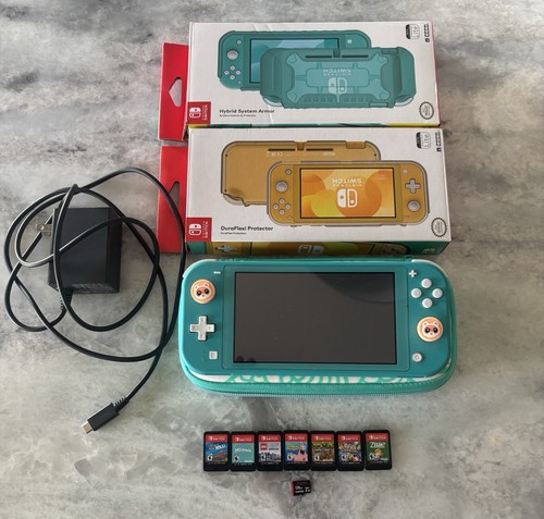 Nintendo Switch Lite Console Bundle With 7 Games & More - Excellent Condition🔥 | eBay