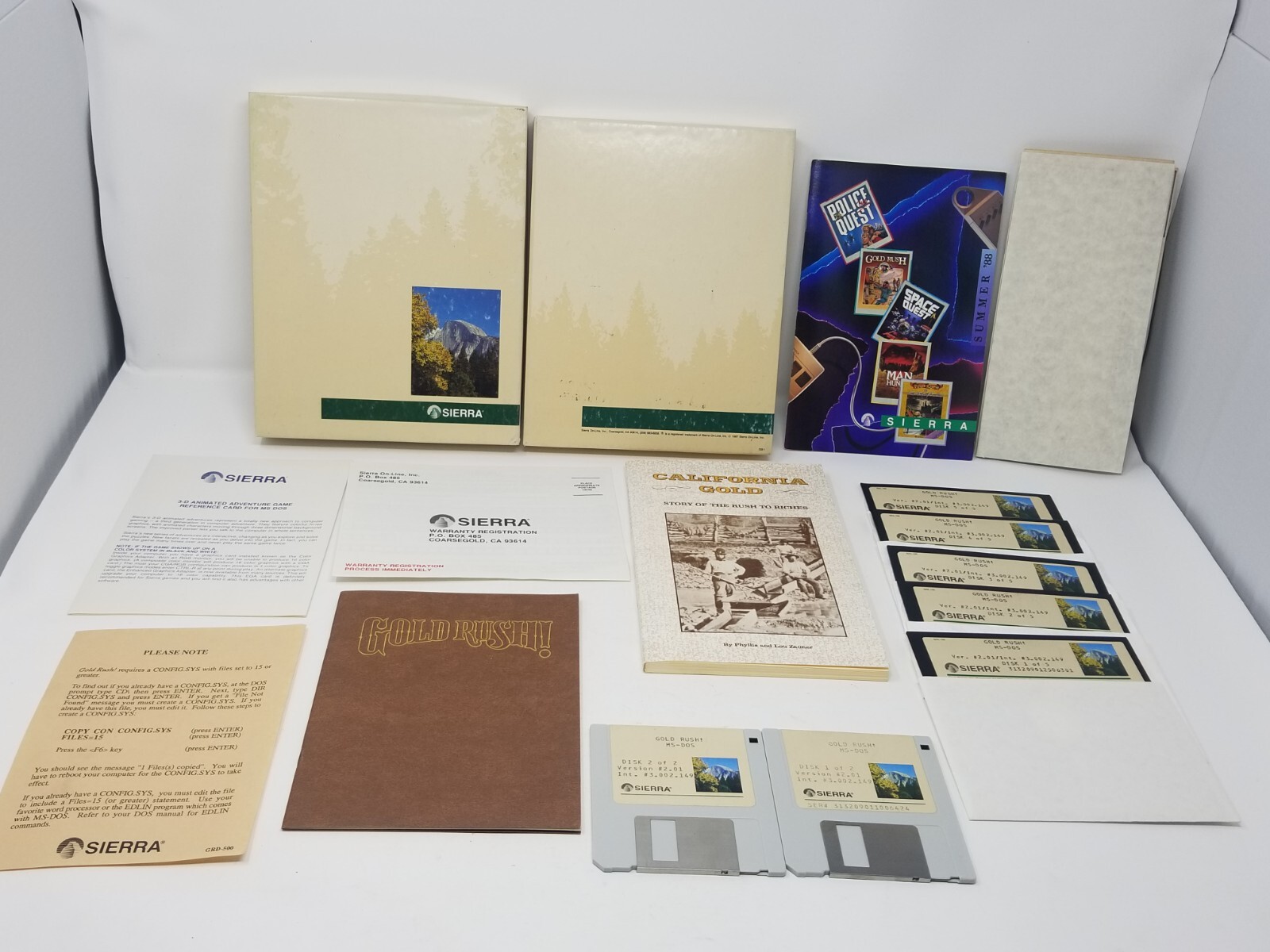 Gold Rush Game Sierra
