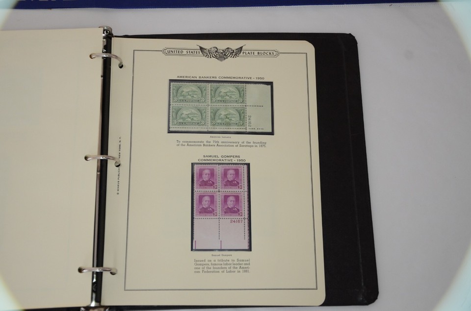 US PLATE BLOCK ALBUM Vol II 1938-1950 MNH | eBay