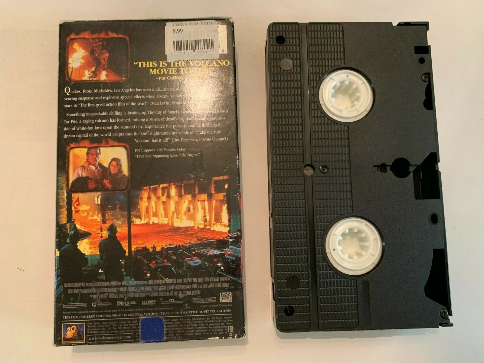 1997 Volcano VHS Video Tape Tommy Lee Jones | eBay