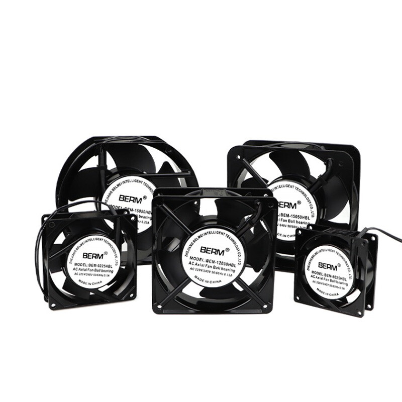 Small PC Computer Cooling Fan l DC 220V 240V l 80mm 90mm 100mm 120mm ...