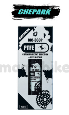 Chepark BIC-360P PTFE Chain Lubricant Dry Lube 120ml NIB | eBay
