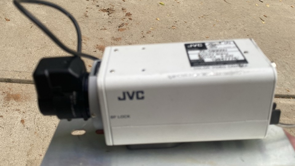 JVC Color Digital Video SECURITY CAMERA W/ Lens Cap & Cords TK-C9300U ...