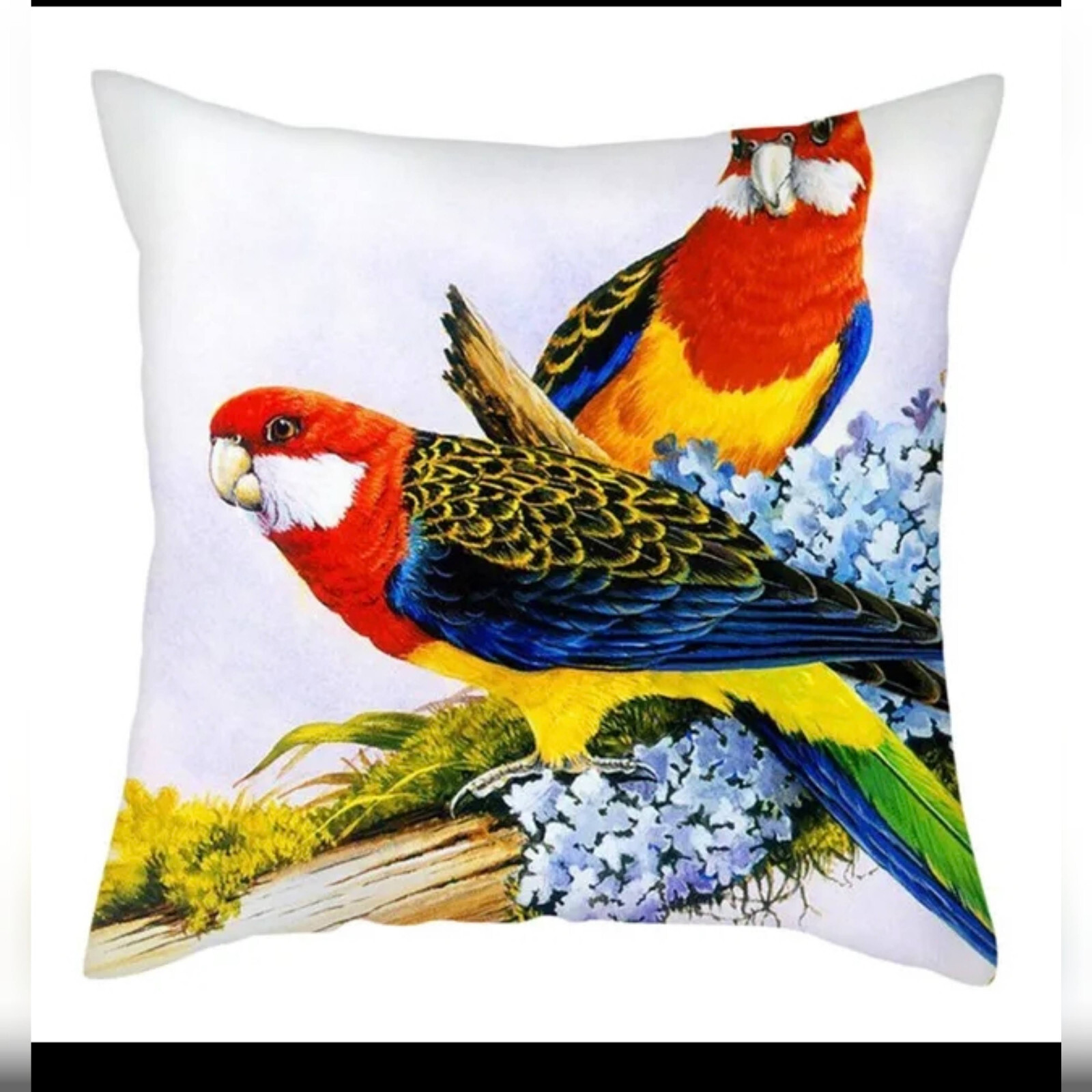 Birds Australian cushion covers NEW 45cm x 45cm Parrot galah Blue wren ...