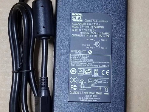 4-Pin AC Adapter Power Supply for QNAP TS-932X-2G, TS-412 Turbo NAS ...