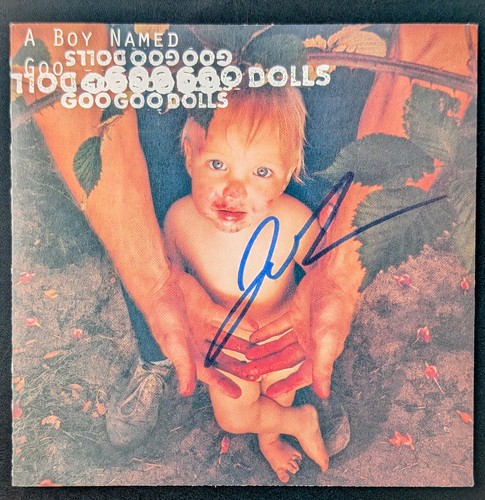 Johnny Rzeznik Goo Goo Dolls A Boy Named Goo Signed CD Cover Beckett ...