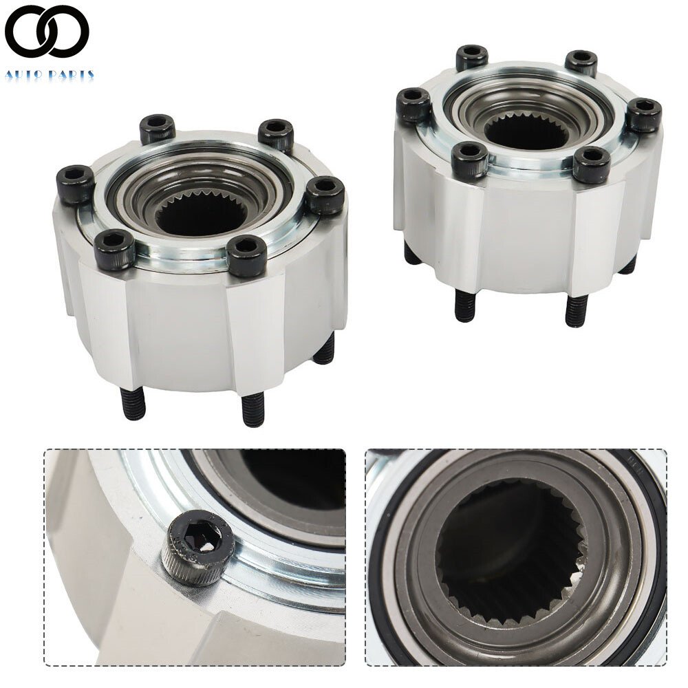 2pcs Manual Locking Hubs 28 Spline 40250-2S610 For Nissan D21 Base SE ...